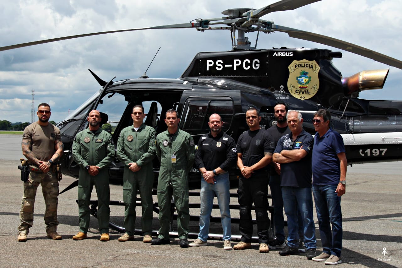 Novo helicóptero reforça estrutura da Polícia Civil em Goiás - Nosso ...